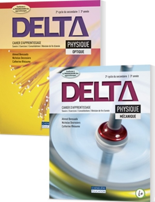 Delta Physique Cahiers Dapprentissage Optique Et Mécanique 2e Année
